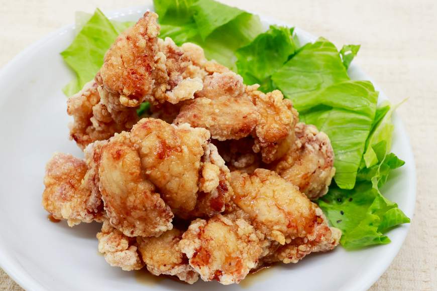 唐揚げ ごちから ユーリンチー味 300gx4袋(計1.2kg) [からあげ専門店おっSAMA 石川県 宝達志水町 38600913] からあげ から揚げ 冷凍食品 揚げ物 おかず お弁当 ...