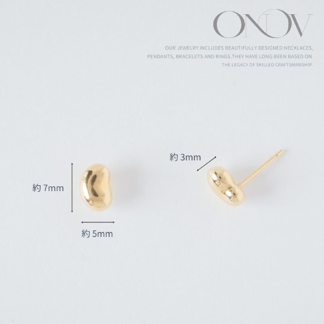 甲府ジュエリー 〉【甲府ジュエリー】K18 豆ピアス（17802226）: 甲府市ANAのふるさと納税｜ANAのマイルが「貯まる」