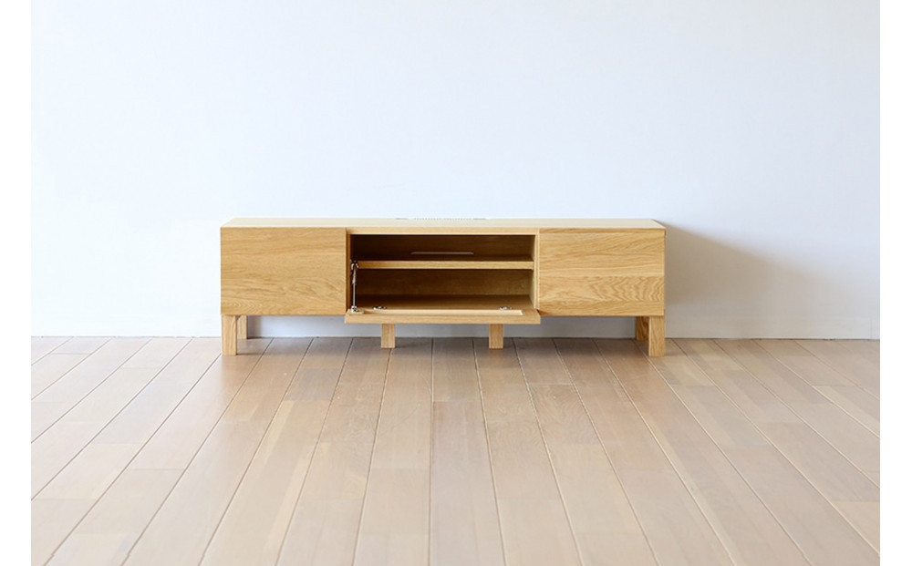 【開梱設置】高野木工 LECCE レッチェ 120TVボード オーク (透明ガラス) 【10年保証】: 大川市ANAのふるさと納税｜ANAのマイルが「使える」